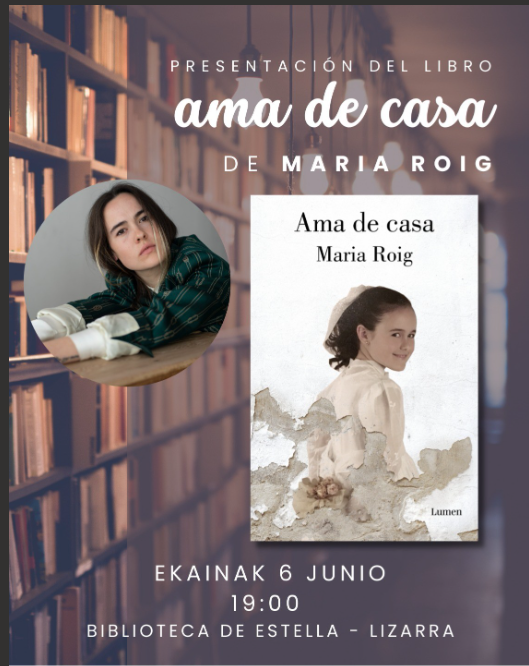 María Roig presenta «Ama de casa» – Estella Noticias